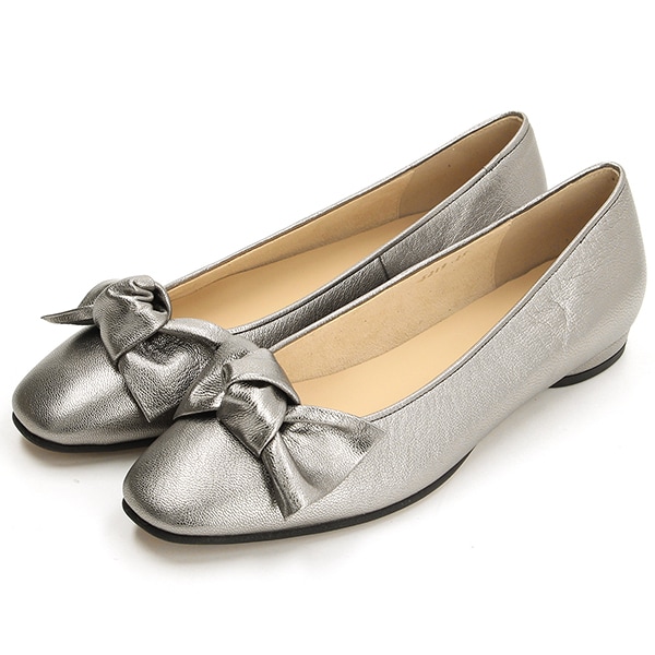 ツモリチサト ウォーク（tsumori chisato WALK）/【大きいサイズ】リボンモチーフカッターパンプス