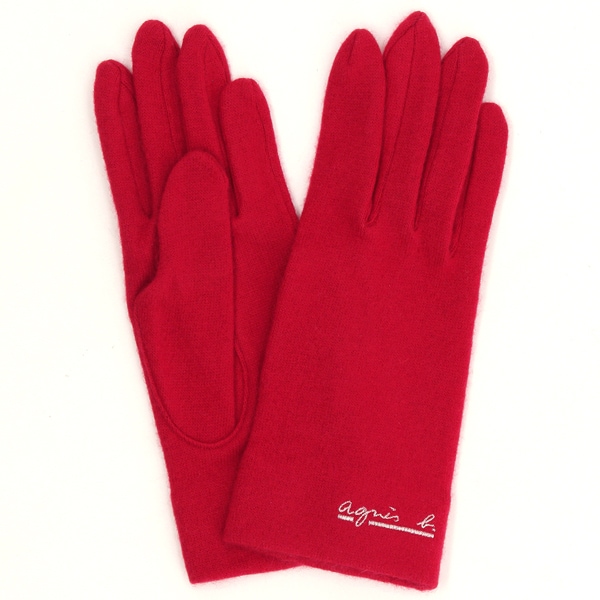 アニエスベー（agnes b．）/アニエスベー カシミヤジャージ手袋