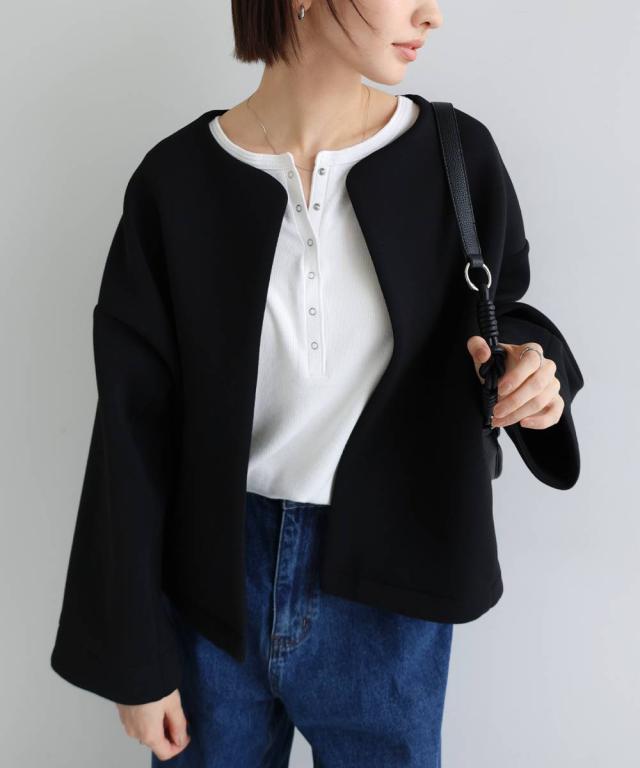 エバーネイビー（evernavy）/ダンボール ショート ジャケット evernavy エバーネイビー