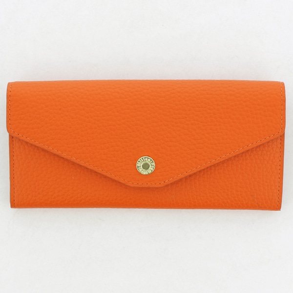 ミリュー（Milieu）/牛革 かぶせ長財布