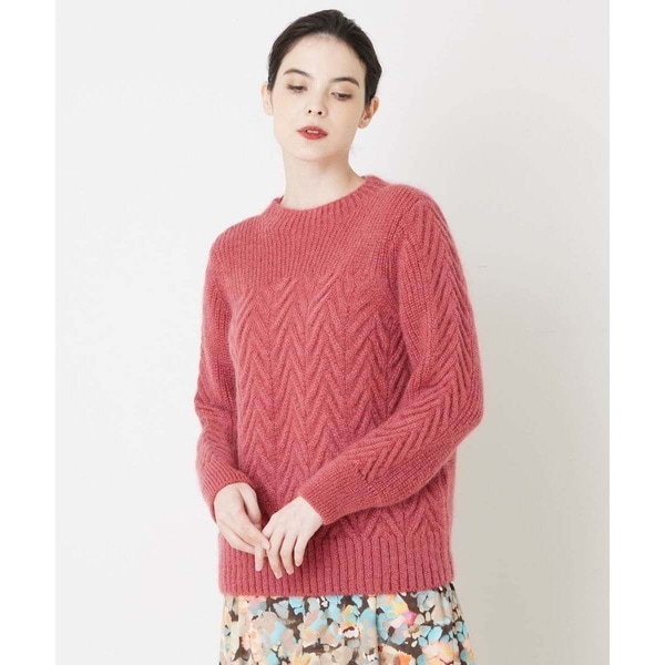 クリスチャンオジャール（christianaujard）/モヘアケーブルニット