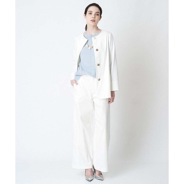 クリスチャンオジャール/ボートネックラメニット