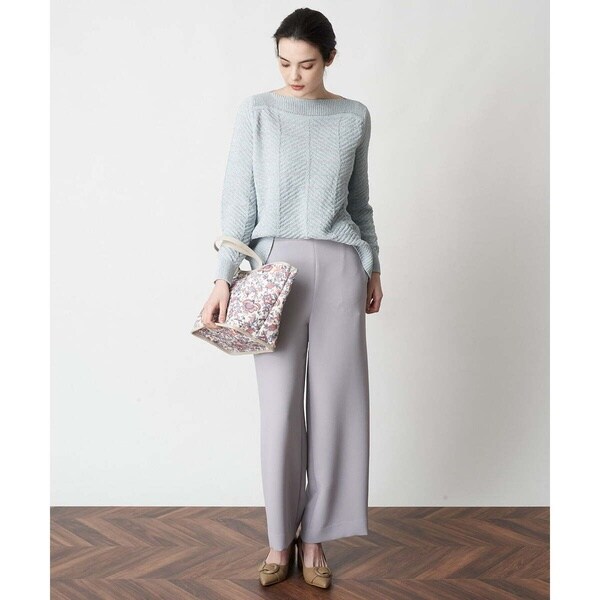 クリスチャンオジャール/ボートネックラメニット