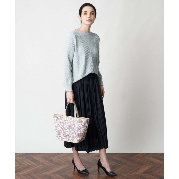 クリスチャンオジャール/ボートネックラメニット