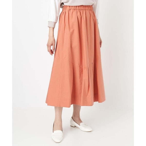 ジョルジュ・レッシュ/ワッシャーアシメ切替スカート