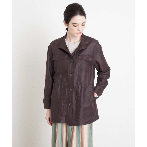クリスチャンオジャール（christianaujard）/リネンワッシャー加工ライトジャケット