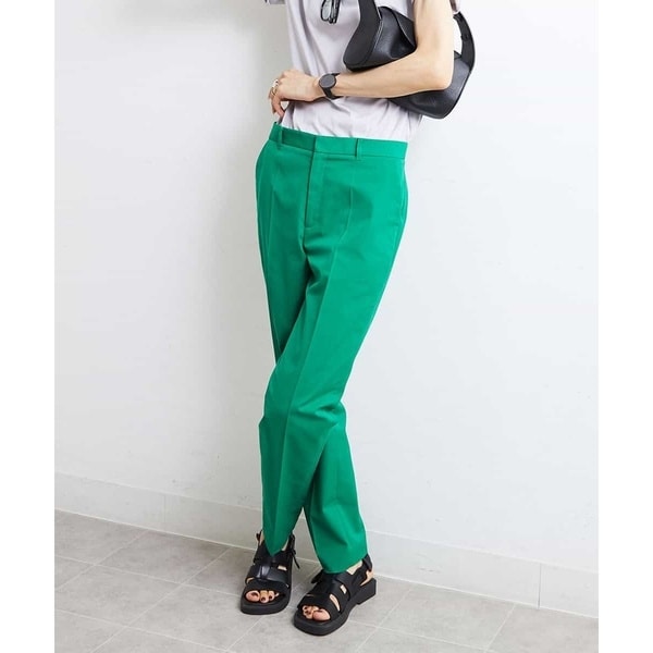 ミッシェルクラン（MICHEL ）/[小さいサイズ]ストレッチテーパードパンツ（YURI KOBAYASHIコラボ）