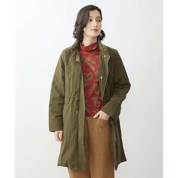 ジャンニ・ロ・ジュディチェ（GIANNI LO GIUDICE）/[フード内蔵]ナイロンタッサーライトダウンロングコート