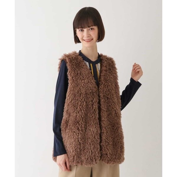 ヒロコビス（hirokobis）/【小さいサイズ/洗える】エコファーベスト