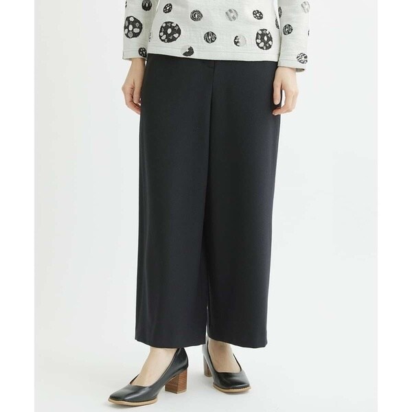 ジャンニ・ロ・ジュディチェ（GIANNI LO GIUDICE）/[日本製/両面起毛]2WAYストレッチワイドストレートパンツ