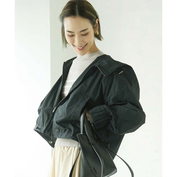 ミッシェルクラン（MICHEL ）/[小さいサイズ]ドロストコンパクトブルゾン(セットアップ対応)