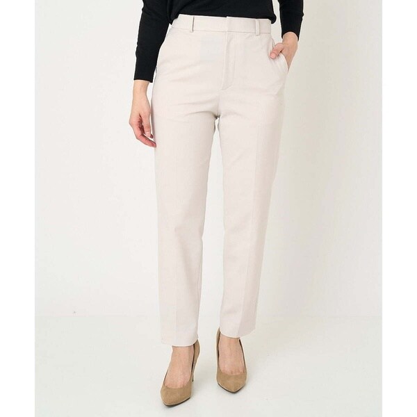 ミッシェルクラン（MICHEL ）/[小さいサイズ]トリコットカノコテーパードパンツ（定番スーツ/トアップ対応）