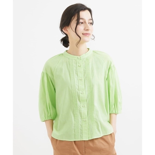 ジャンニ・ロ・ジュディチェ（GIANNI LO GIUDICE）/袖コンシャスデニムブラウス