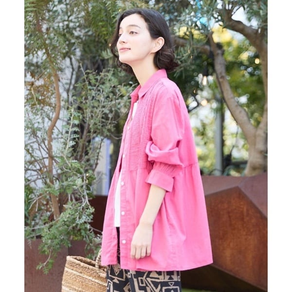 ジャンニ・ロ・ジュディチェ（GIANNI LO GIUDICE）/コットンボイルシャツブラウス