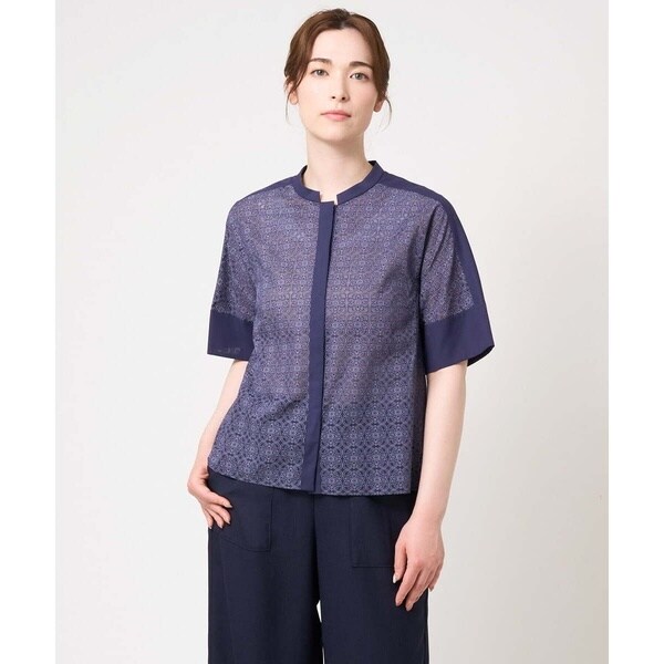 クリスチャンオジャール（christianaujard）/モノグラムオパールプリントブラウス