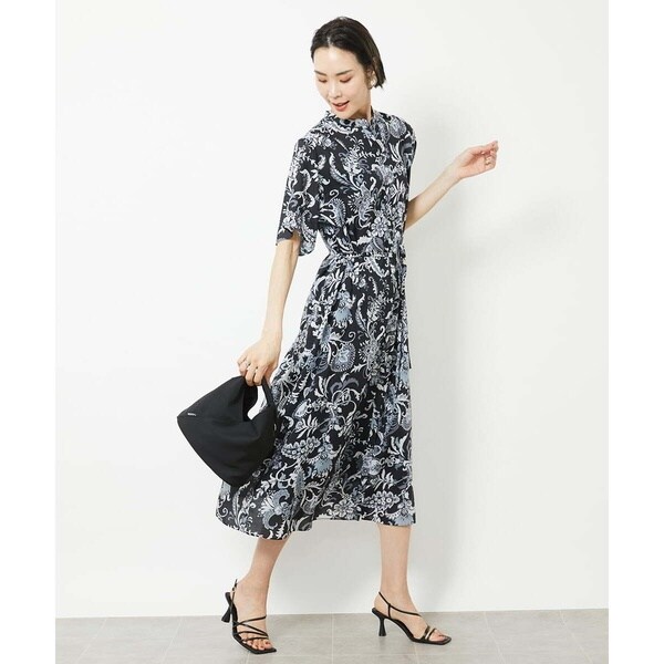 ミッシェルクラン（MICHEL ）/[小さいサイズ]ペイズリープリント3WAYワンピース
