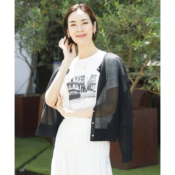 ミッシェルクラン（MICHEL ）/[小さいサイズ]フォトプリントTシャツ