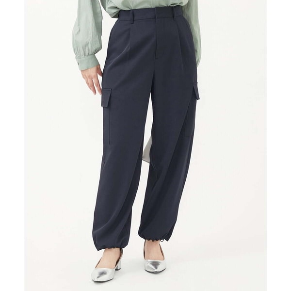 MK ミッシェルクラン（MK MICHEL  ）/【小さいサイズ】裾ドロスト2wayカーゴパンツ/洗える