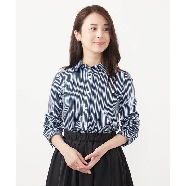 MK ミッシェルクラン（MK MICHEL  ）/【小さいサイズ】ストレッチジャージシャツ/洗える