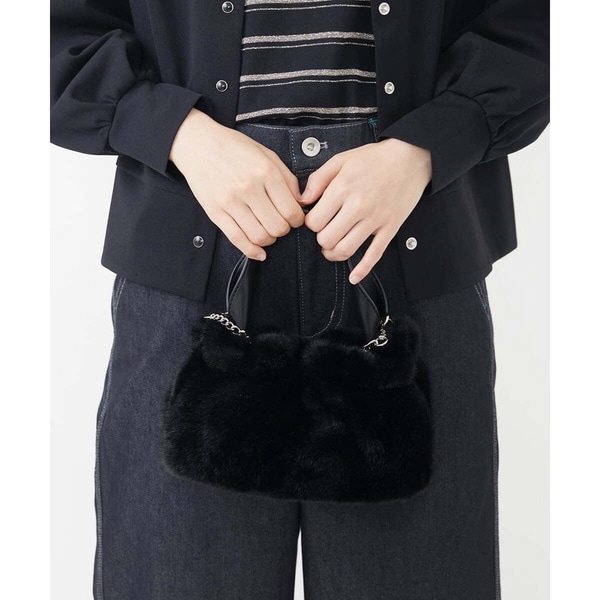 ジョルジュ・レッシュ（ES RECH）/フェイクファーミニショルダーバッグ
