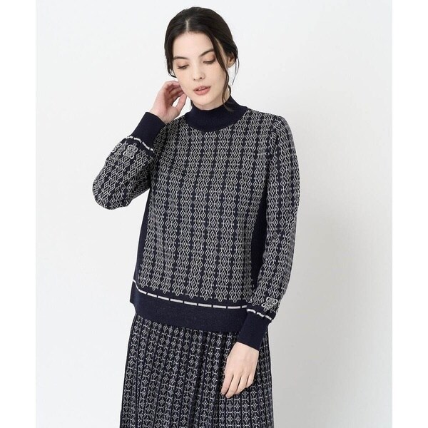 クリスチャンオジャール（christianaujard）/[セットアップ対応]ジャガードニットプルオーバー