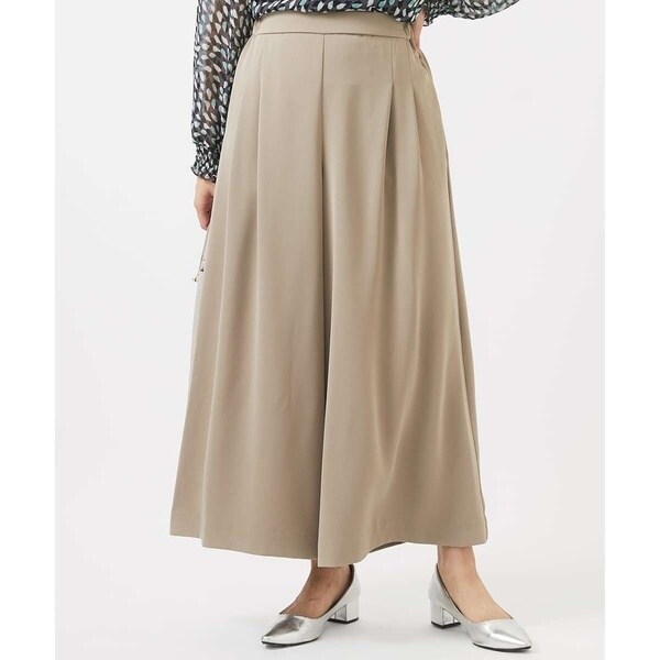 MK ミッシェルクラン（MK MICHEL  ）/【小さいサイズ】タックスカーチョ プルオンパンツ/洗える