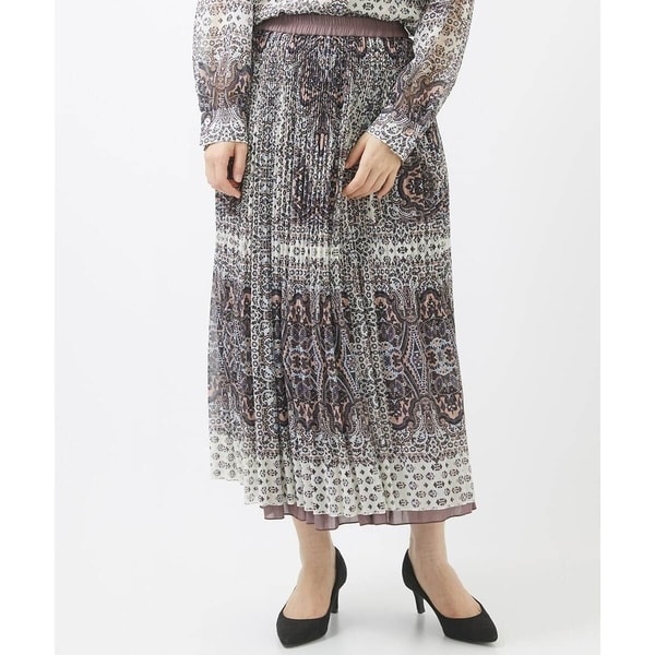 クリスチャンオジャール（christianaujard）/[リバーシブル・セットアップ対応]クラシカルモダン更紗プリントスカート