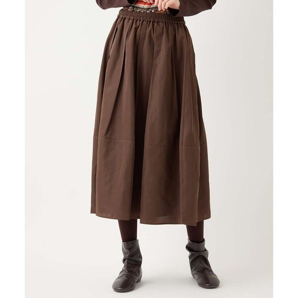 ヒロコビス（hirokobis）/【小さいサイズ/洗濯機で洗える】タックコクーンスカート