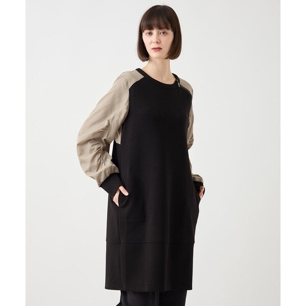 ヒロコビス（hirokobis）/【小さいサイズ/洗える】タフタジョイントデザインチュニック