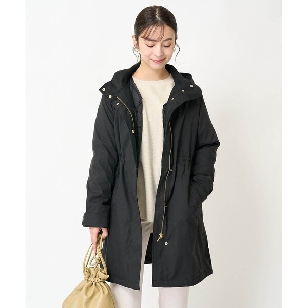 MK ミッシェルクラン（MK MICHEL  ）/【小さいサイズ】ダウンライナー付きマルチwayモッズコート/撥水加工