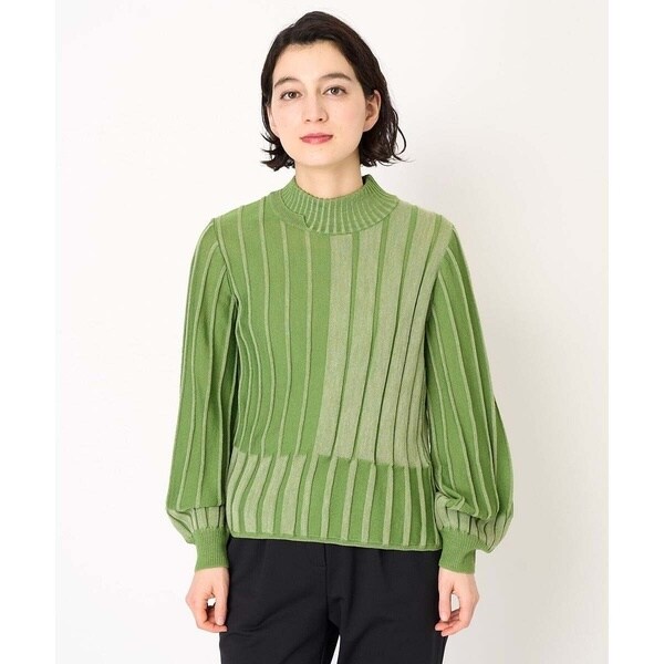 ヒロコビス（hirokobis）/【小さいサイズ/アンサンブル対応】プレーティングリブニットプルオーバー