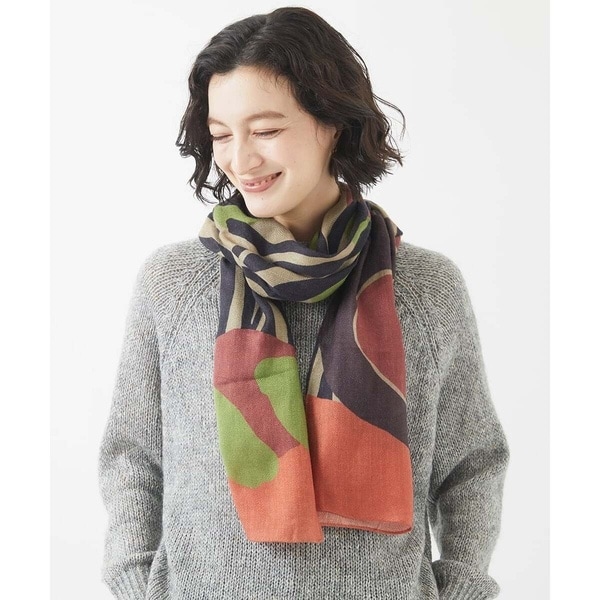 ジャンニ・ロ・ジュディチェ（GIANNI LO GIUDICE）/[日本製]ゼブラプリントストール