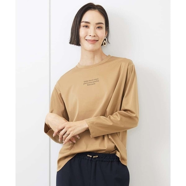 ミッシェルクラン（MICHEL ）/[小さいサイズ]ロングスリーブロゴTシャツ