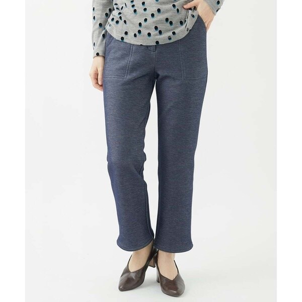 ジャンニ・ロ・ジュディチェ（GIANNI LO GIUDICE）/[日本製]ファーボンディング裏起毛ストレートパンツ