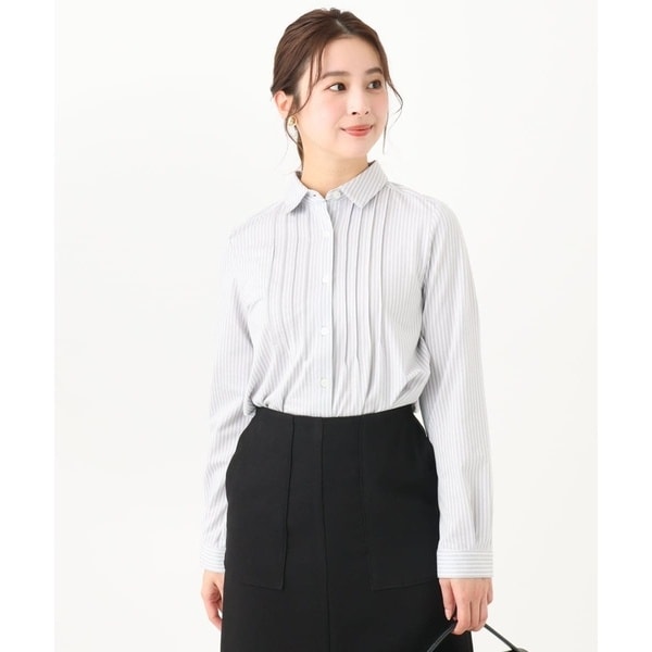 MK ミッシェルクラン（MK MICHEL  ）/【小さいサイズ】ストレッチジャージシャツ/洗える