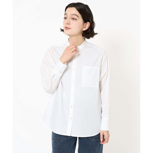 ジョルジュ・レッシュ（ES RECH）/[日本製]ソフトローンバンドカラーシャツ