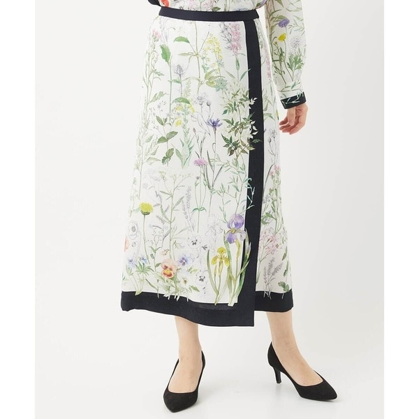 クリスチャンオジャール（christianaujard）/[セットアップ対応]ボタニカルフラワープリントスカート