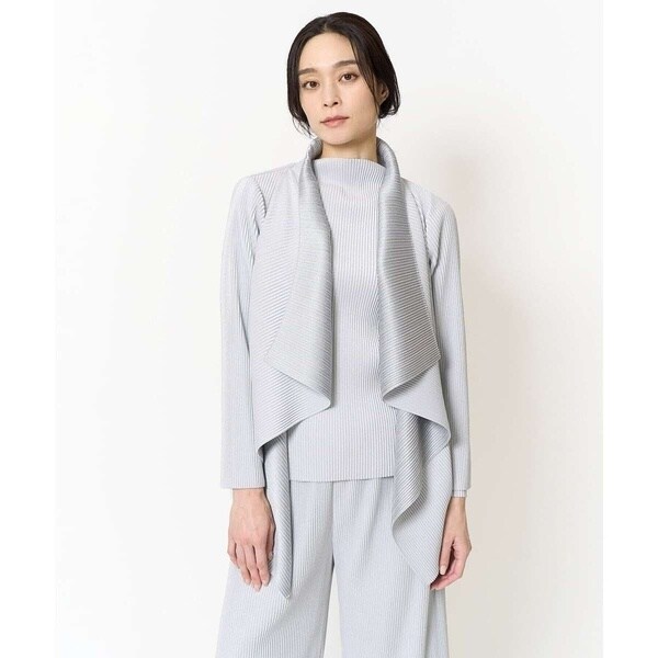 クリスチャンオジャール（christianaujard）/[軽い・保温性・セットアップ対応]プリーツデザイン羽織