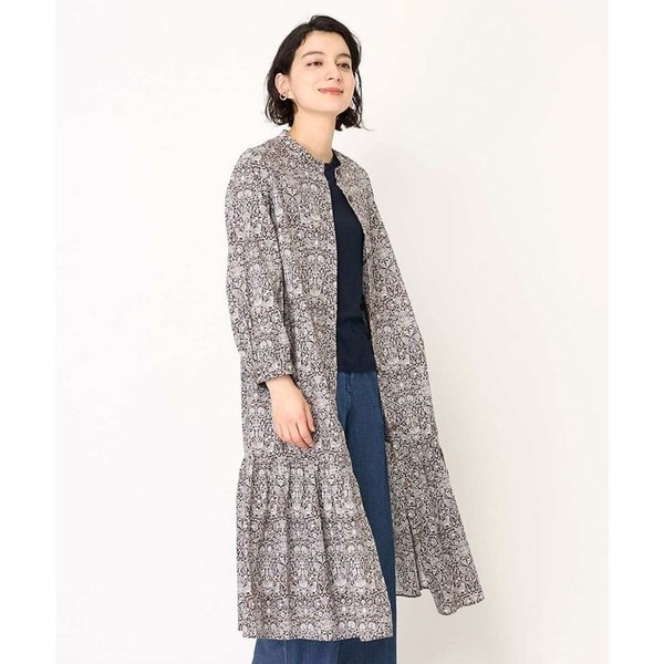 ジャンニ・ロ・ジュディチェ（GIANNI LO GIUDICE）/LIBERTYプリントシャツワンピース（LODDEN WOOD）