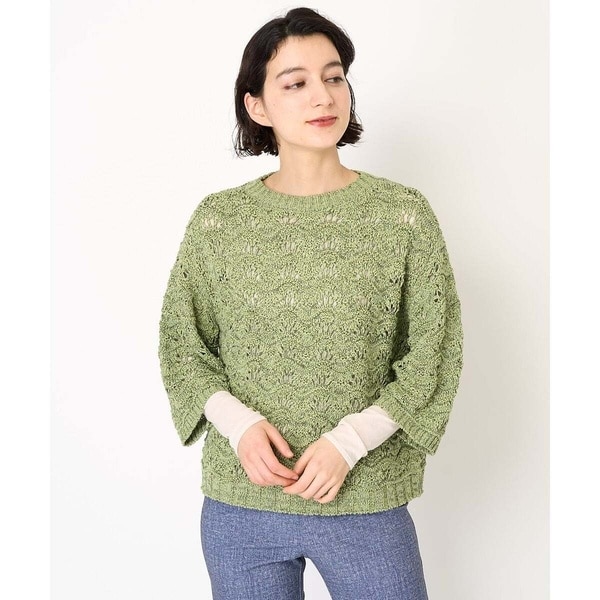 ジャンニ・ロ・ジュディチェ（GIANNI LO GIUDICE）/テープヤーンプルオーバーニット