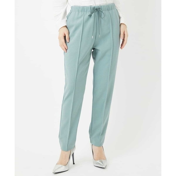 ジョルジュ・レッシュ（ES RECH）/[日本製]カットジョーゼットセンタープレスイージーパンツ