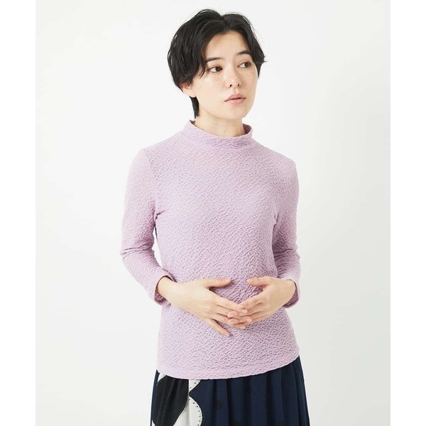 ジャンニ・ロ・ジュディチェ（GIANNI LO GIUDICE）/メロンメッシュハイネックプルオーバー