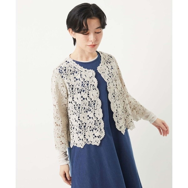 ジャンニ・ロ・ジュディチェ（GIANNI LO GIUDICE）/ケミカルレースボレロブラウス