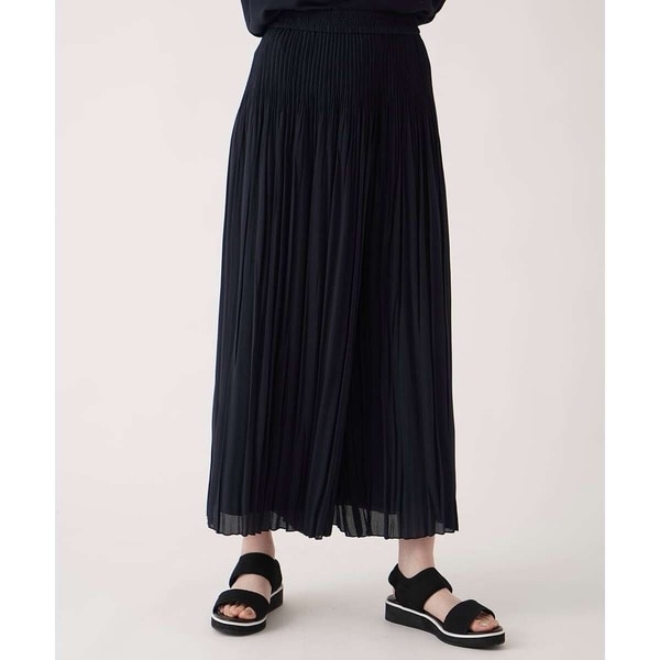 ヒロコビス（hirokobis）/【小さいサイズ】ジョーゼットプリーツワイドパンツ