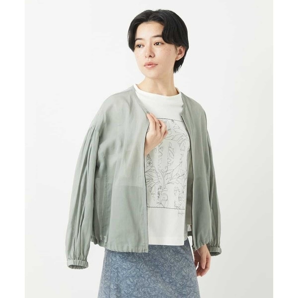 ジャンニ・ロ・ジュディチェ（GIANNI LO GIUDICE）/コットンオーガンジーシアーブルゾン