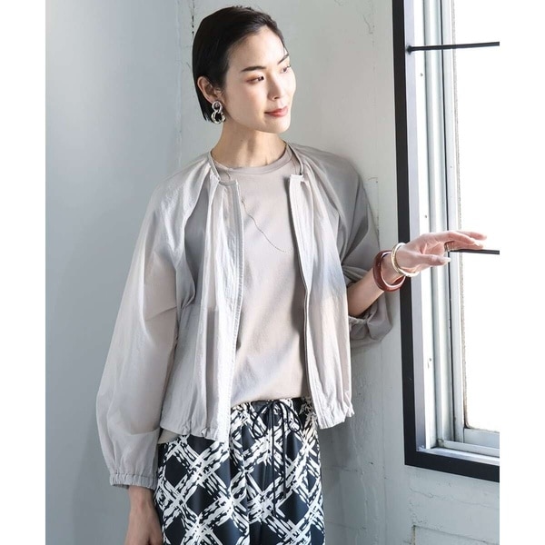 ミッシェルクラン（MICHEL ）/[小さいサイズ]シアーノーカラーブルゾン