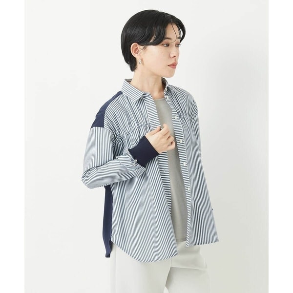 ジョルジュ・レッシュ（ES RECH）/ストライプシャーリングブラウス