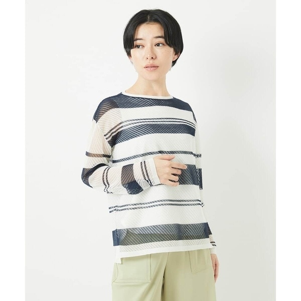 ジョルジュ・レッシュ（ES RECH）/メッシュボーダーニット