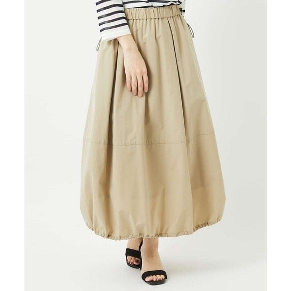 ジョルジュ・レッシュ（ES RECH）/[吸水速乾・撥水性・通気性]タフタストレッチバルーンスカート