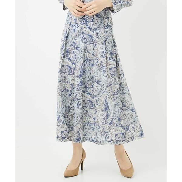 クリスチャンオジャール（christianaujard）/[セットアップ対応]モダン更紗ペイズリースカート